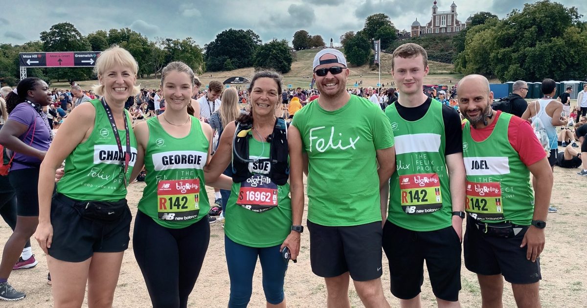 The Felix Project Partners With The Big Half To Take A Stand Against…