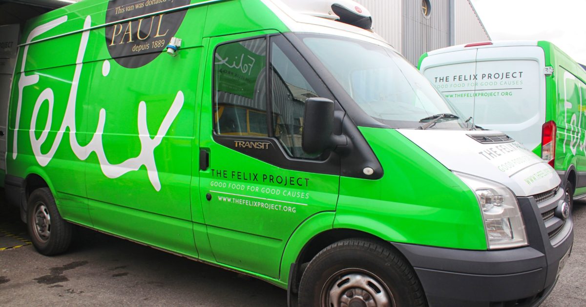 Food Waste Funding for The Felix Project