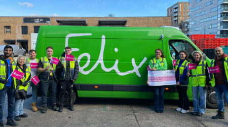 Radio Presenter Fearne Cotton Visits The Felix Project